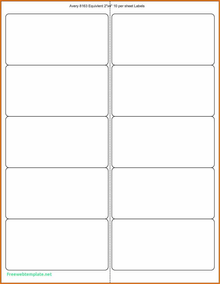 004 Address Label Template Word Per Sheet Ideas Avery Page for 8 Labels ...