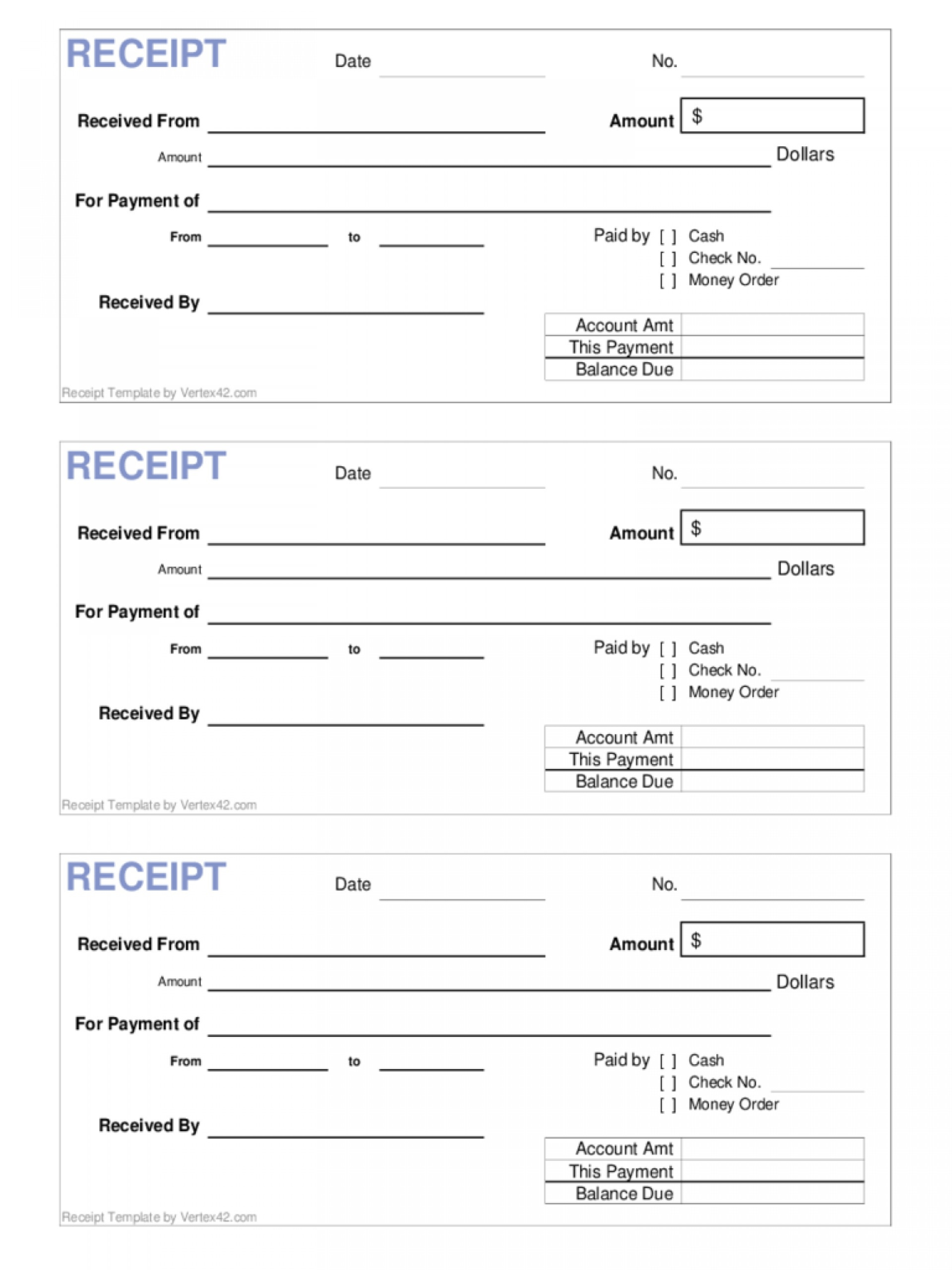 007 Blank Receipt Template Pdf Ideas Sample Fantastic inside Blank ...