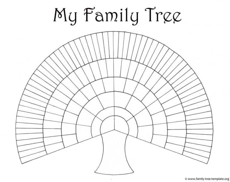 022 Free Family Tree Diagram Templates To Edit Online for Blank Tree ...