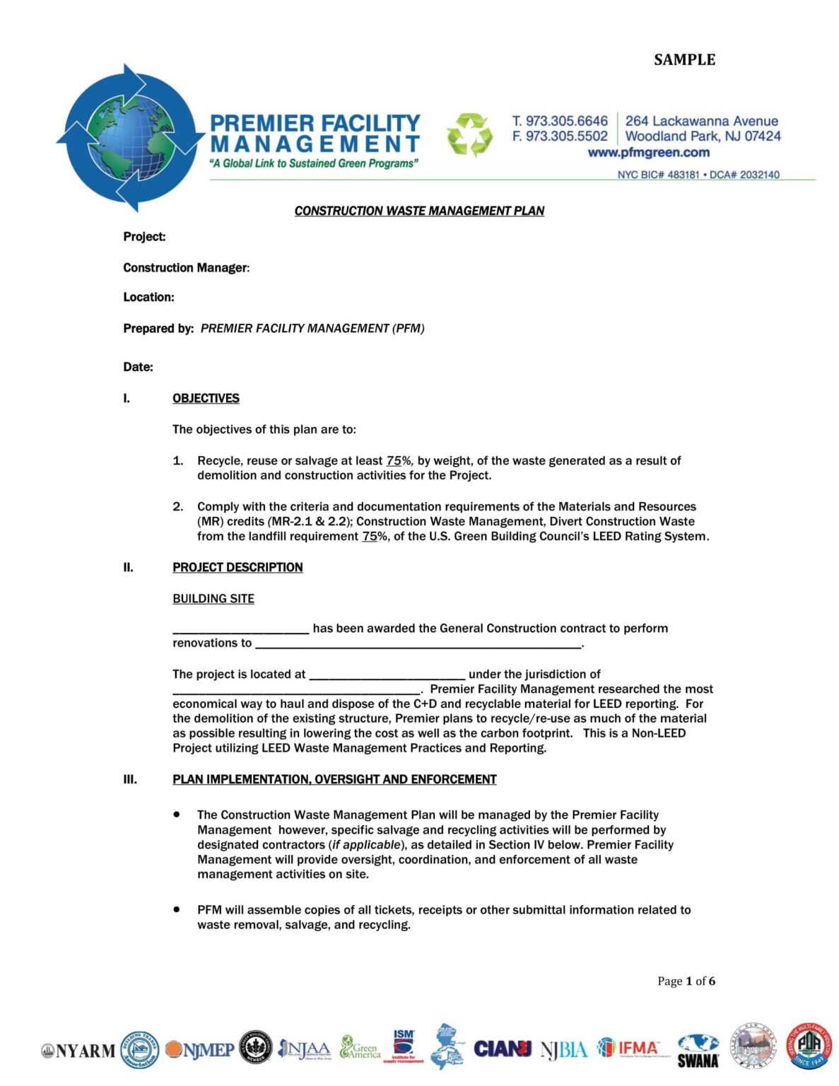 14+ Waste Management Plan Examples – Pdf | Examples in Waste Management ...