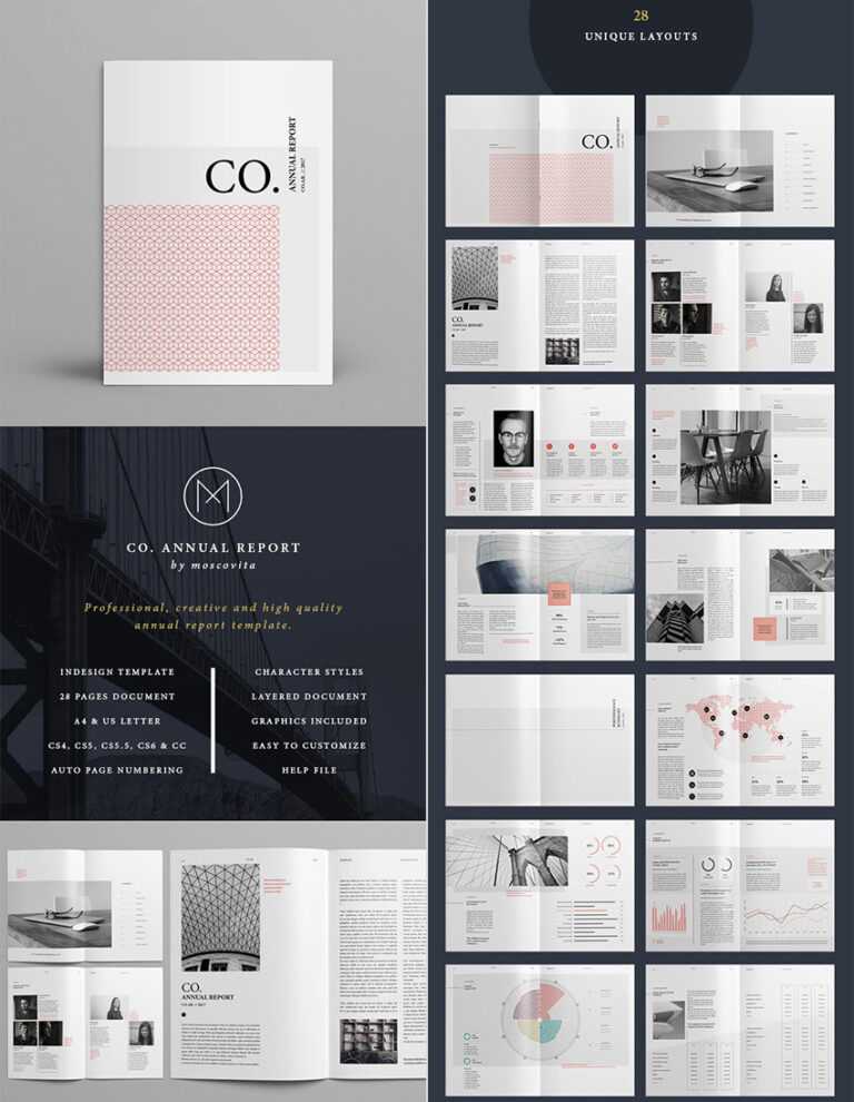 25+ Best Annual Report Templates – With Creative Indesign throughout ...