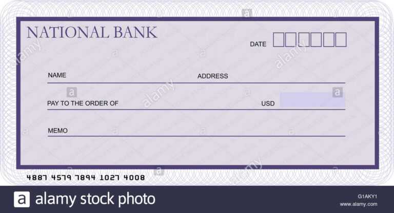 Bank Cheque Stock Photos & Bank Cheque Stock Images – Alamy with regard ...