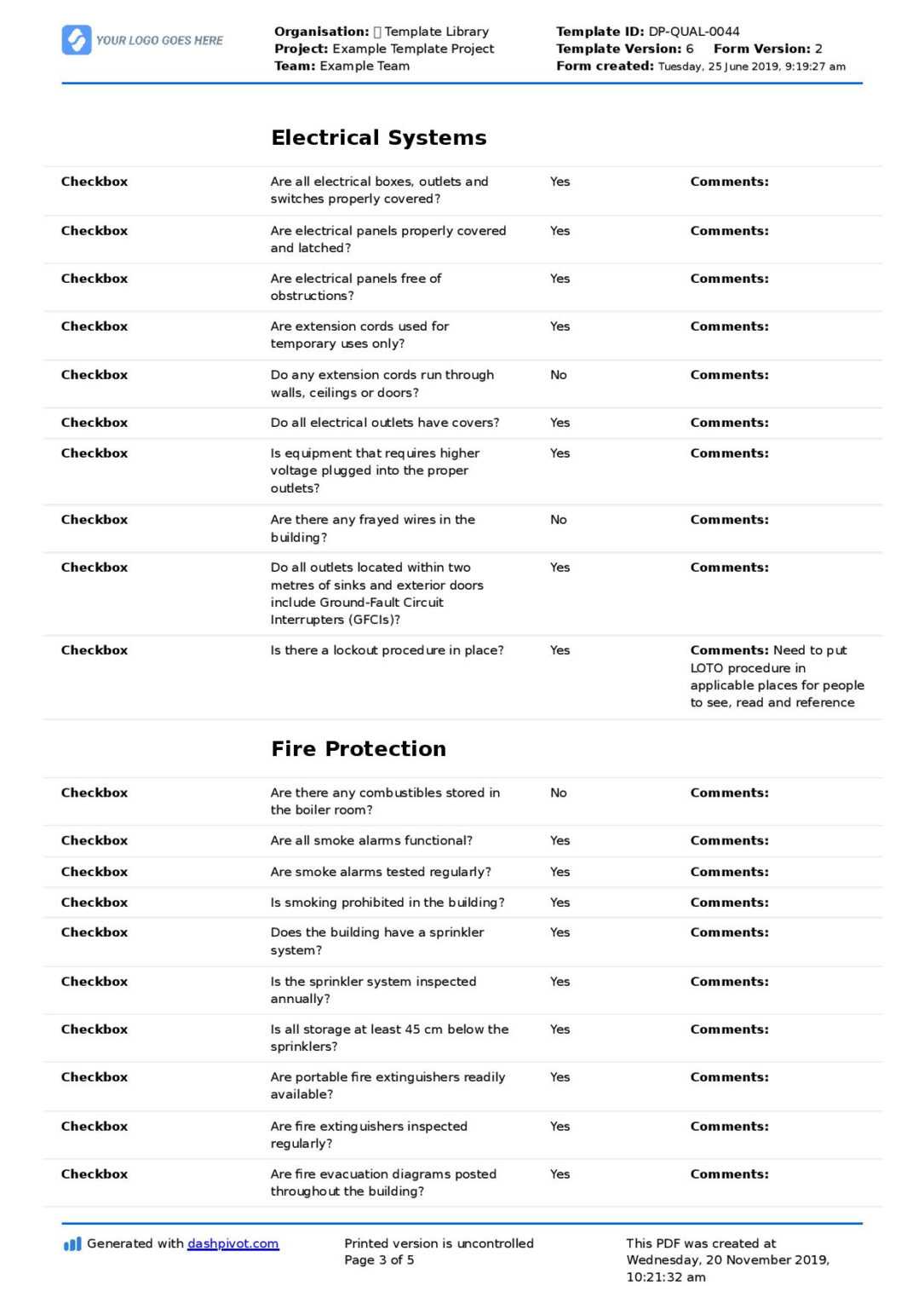 Commercial Building Inspection Checklist: Quicker + Easier intended for ...