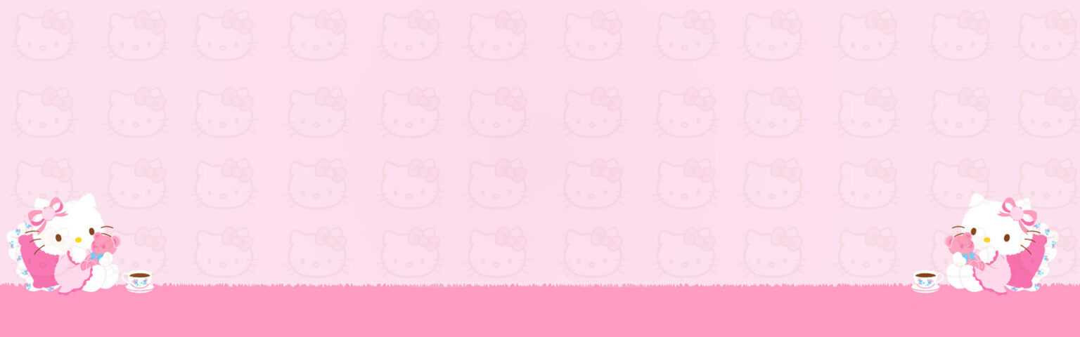 Hello Kitty Poster, Hello, Kitty, Pink Background Image For pertaining ...
