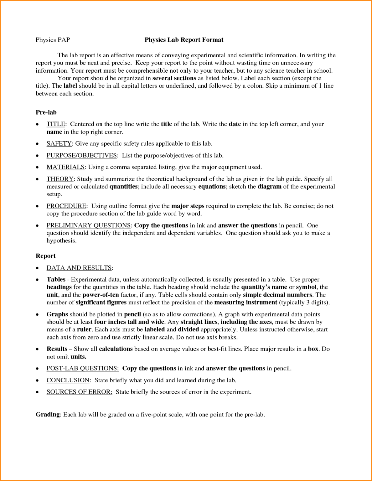 Images Of Njctl Lab Report Template Pdf Zeept Com Physics inside ...