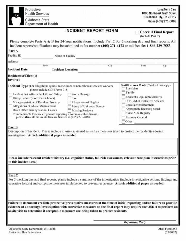 Investigation Report Template Blank Police New Vehicle inside ...