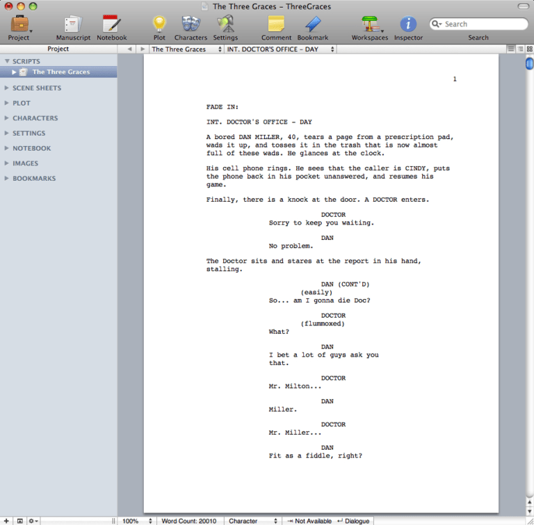 020 Microsoft Word Screenplay Template Ideas Format with regard to ...