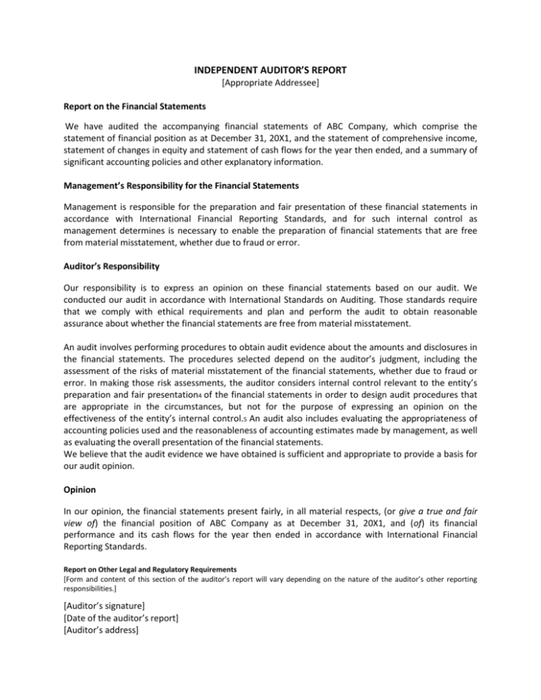 Sample Audit Report – Zohre.horizonconsulting.co intended for Internal ...