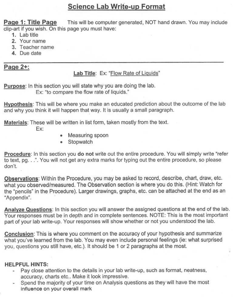 Science Ir Report Example Written Formatting Reports inside Ir Report ...