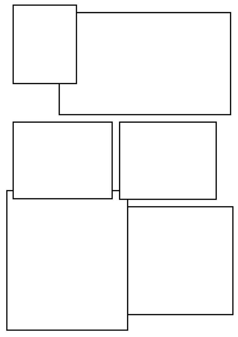 Setting Out Layouts For The Comic Strip | Emily Davison's Blog ...