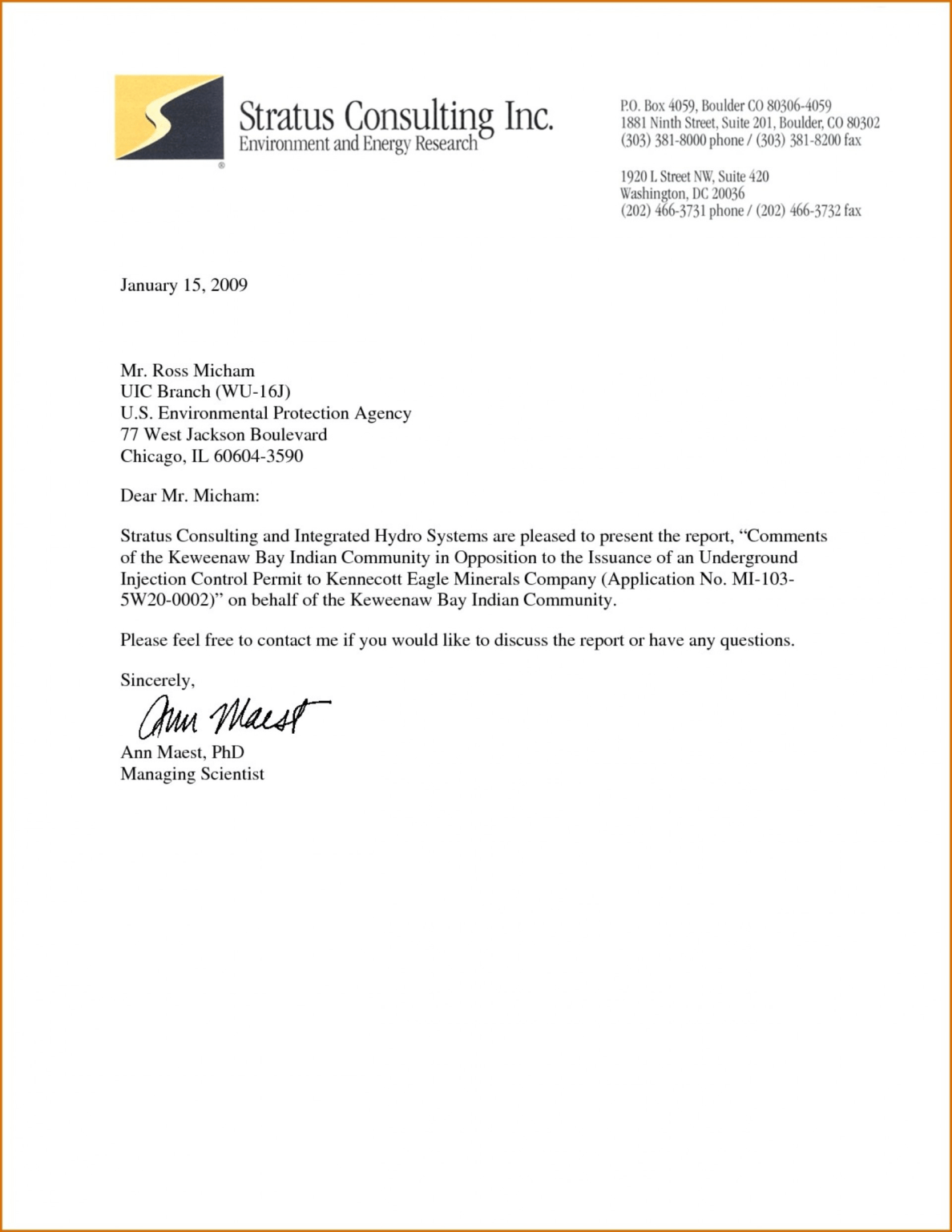 Microsoft Word Business Letter Template